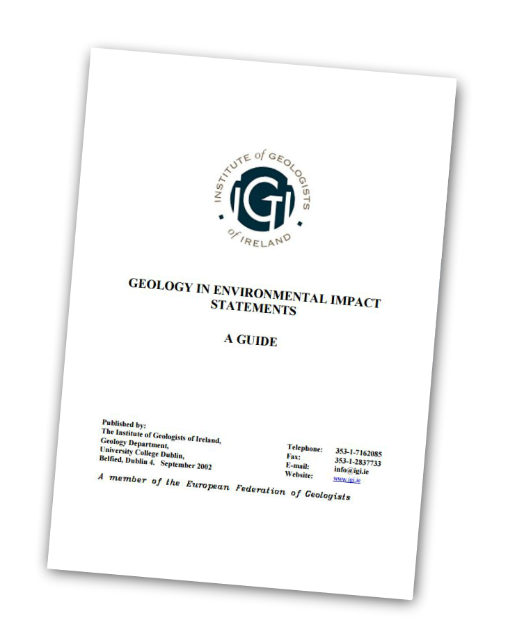 IGI Codes & Guidelines – The Institute of Geologists of Ireland